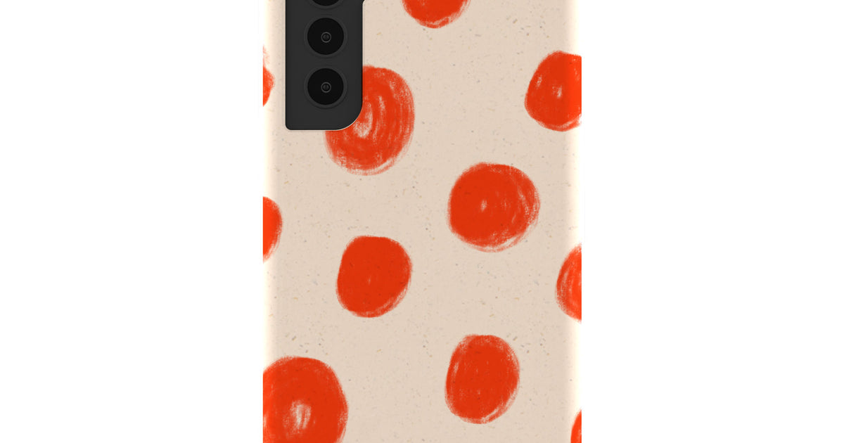 Seashell Cheery Dots Samsung Galaxy S21 Case – Pela Case