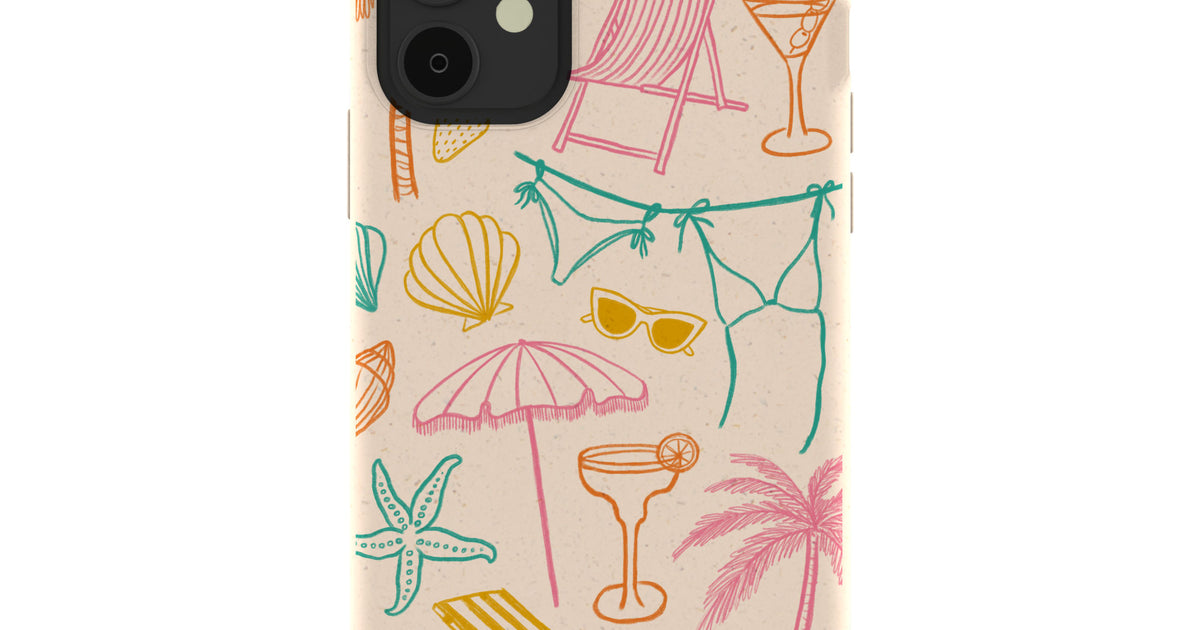 Seashell Coastal Club iPhone 11 Case – Pela Case