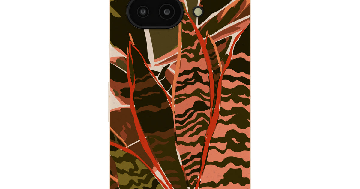 Seashell Foliage Google Pixel 9a Case – Pela Case