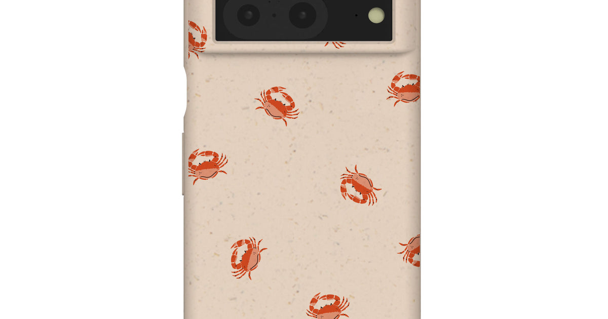 Seashell Lil Crabby Google Pixel 8 Case – Pela Case