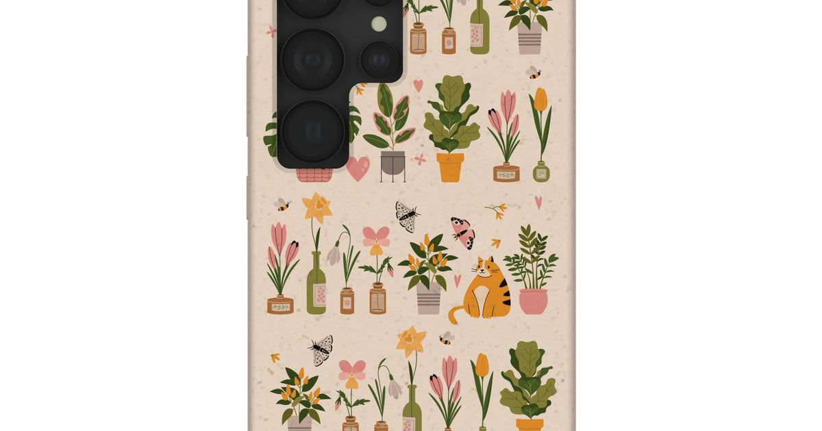 Seashell Plants and Blooms Samsung Galaxy S25 Ultra Case – Pela Case