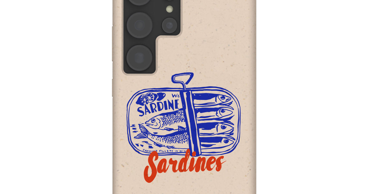 Seashell Sardines Samsung Galaxy S24 Ultra Case – Pela Case