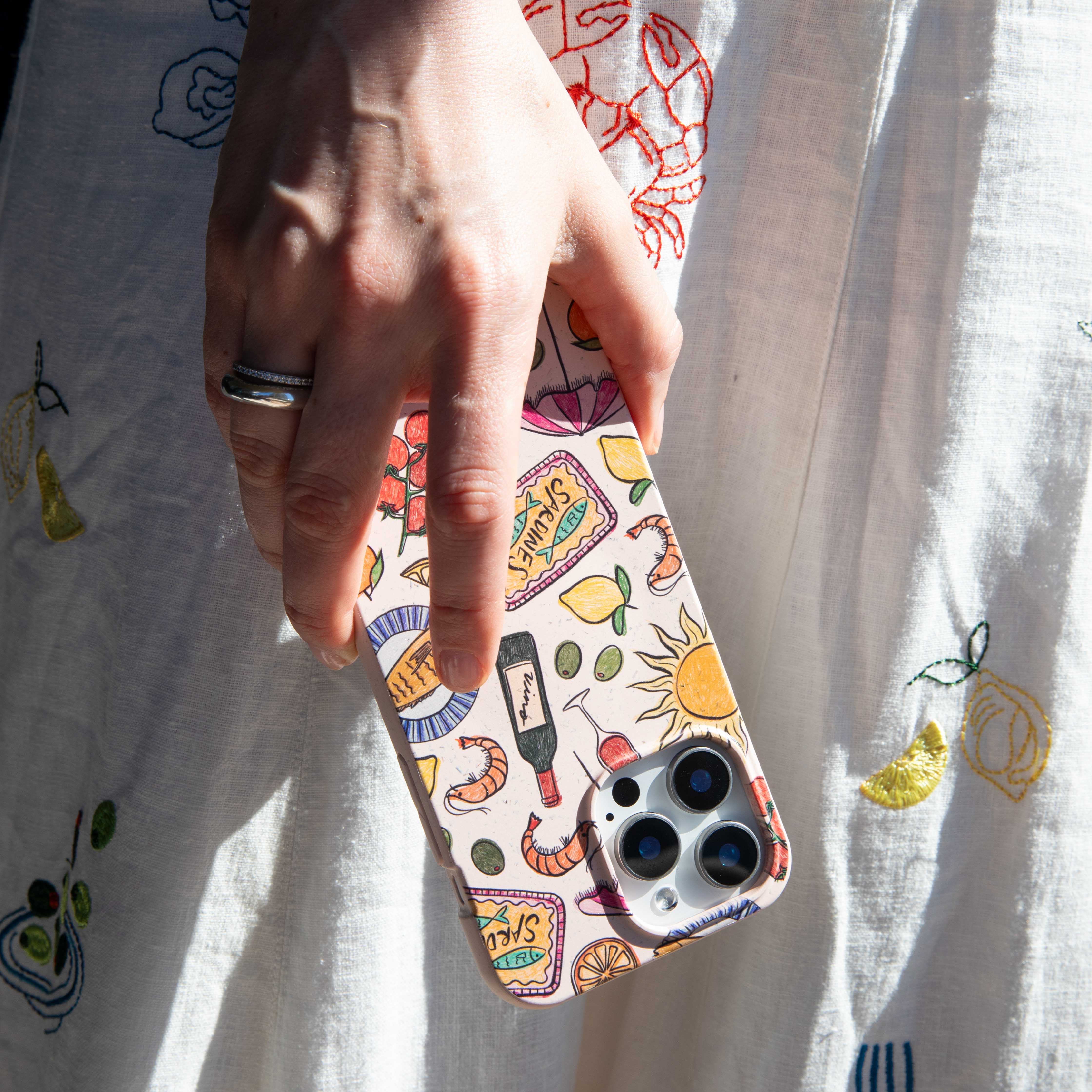 Seashell Coastal Bites iPhone Air Case – Pela Case