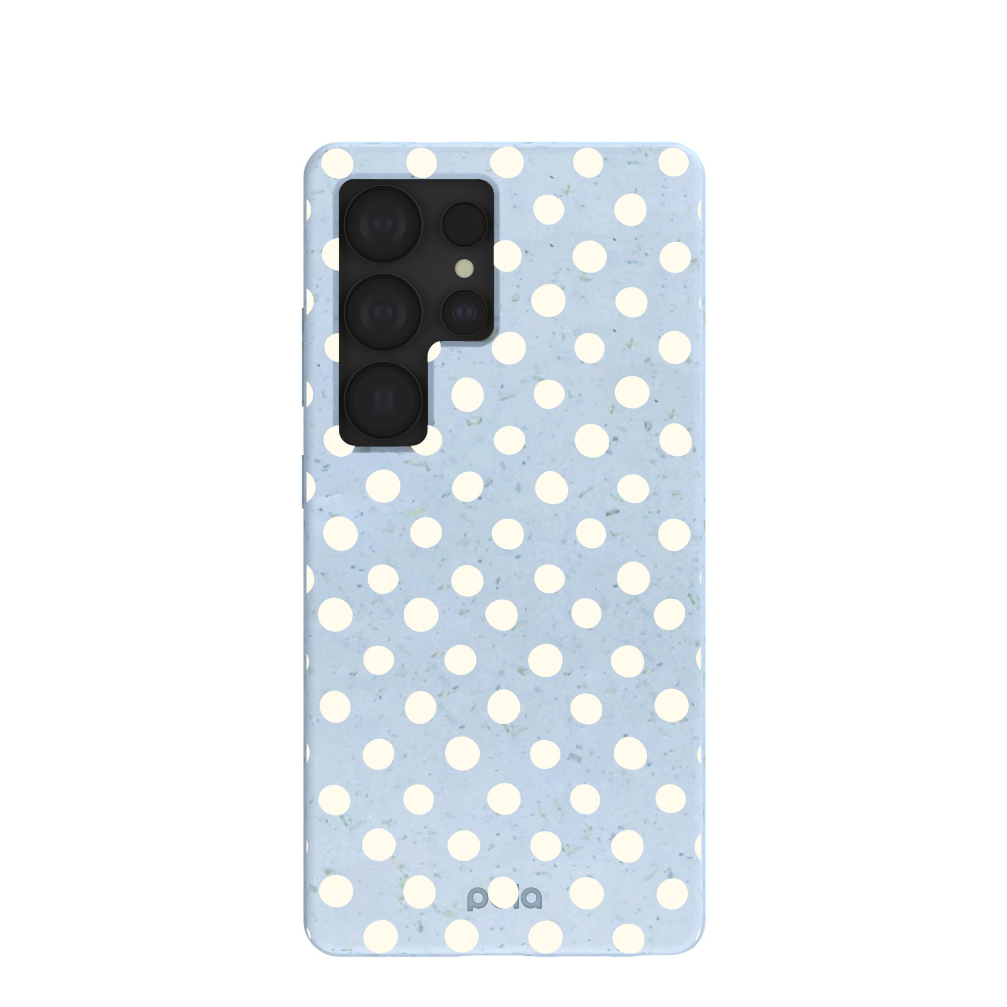 Powder Blue Indigo Dots Samsung Galaxy S25 Ultra Case – Pela Case