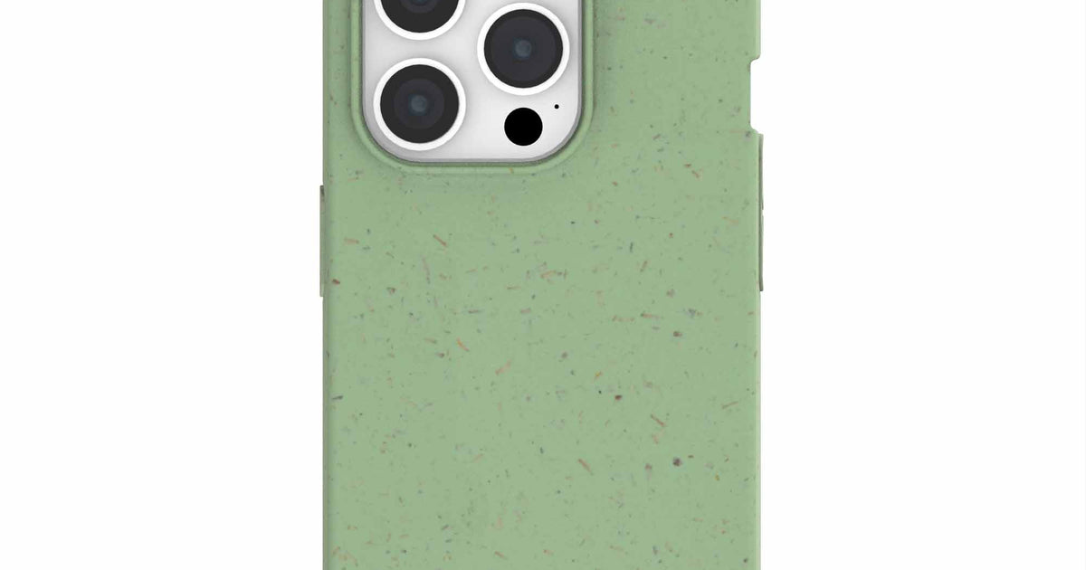 Sage Green iPhone 15 Pro Case – Pela Case