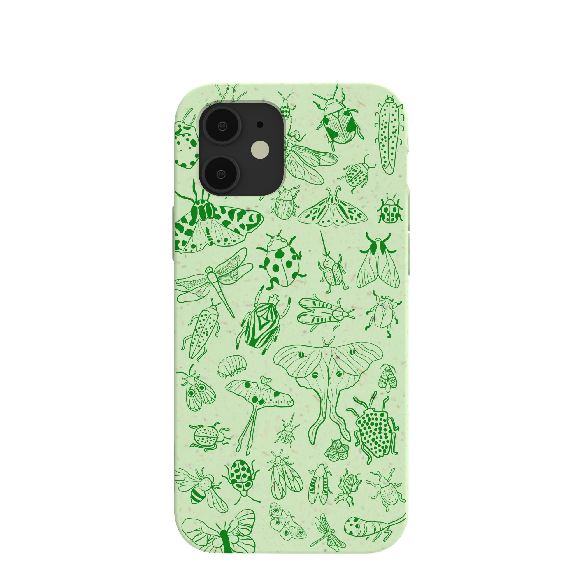 Sage Green Linear Entomology iPhone 12/ iPhone 12 Pro Case – Pela Case