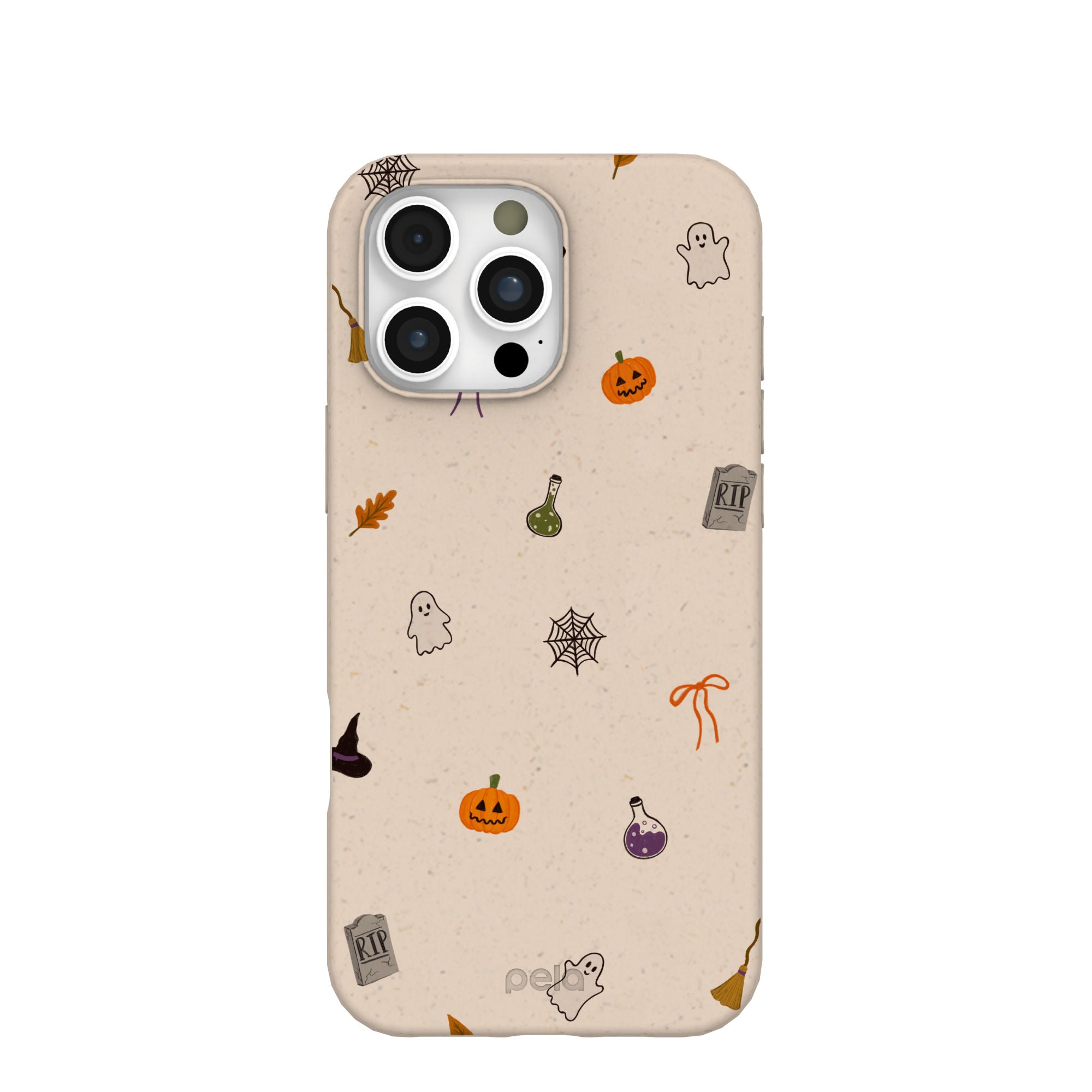 Seashell Mini Halloween iPhone 16 Pro Max Case – Pela Case
