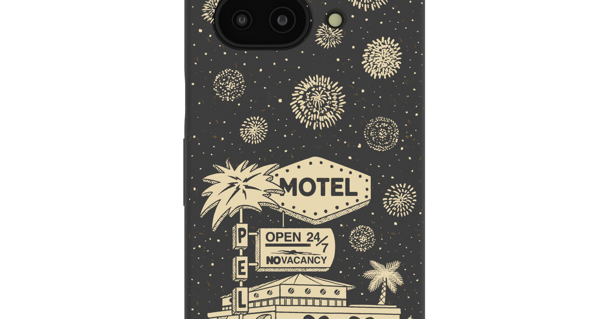 Black Motel Pela Google Pixel 9a Case – Pela Case