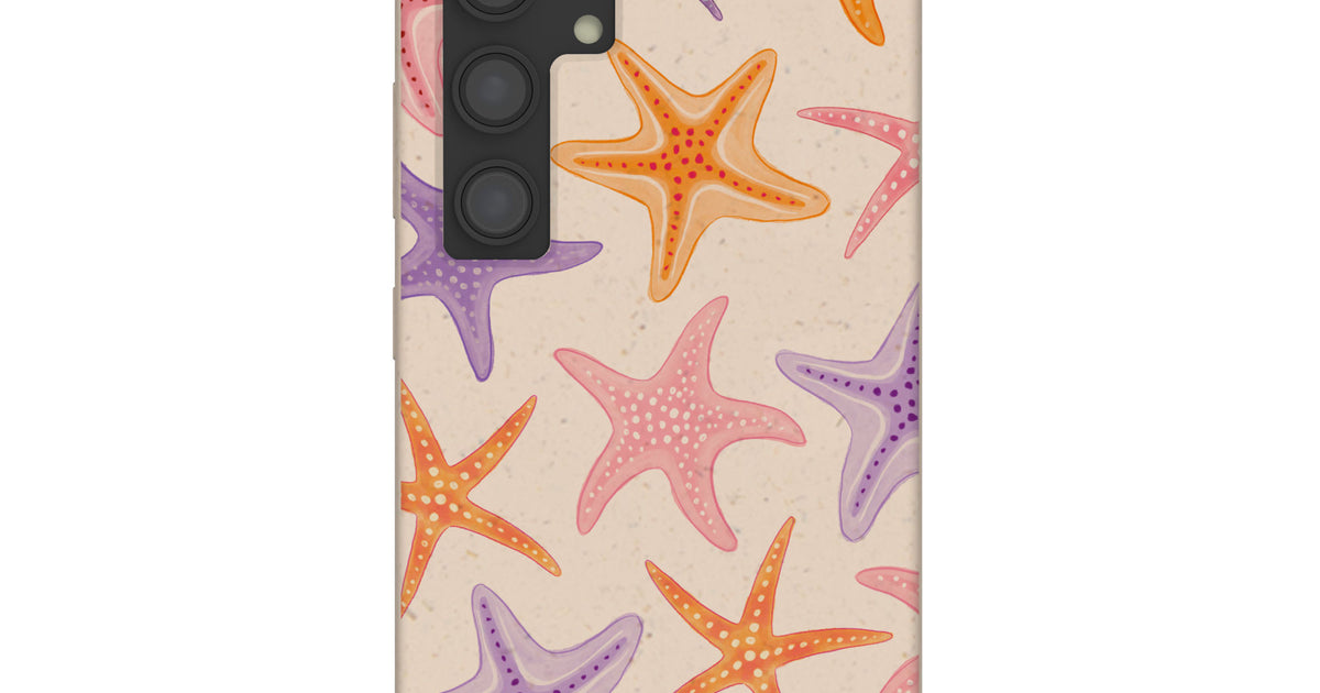 Seashell Starfish Parade Samsung Galaxy S24 Case – Pela Case