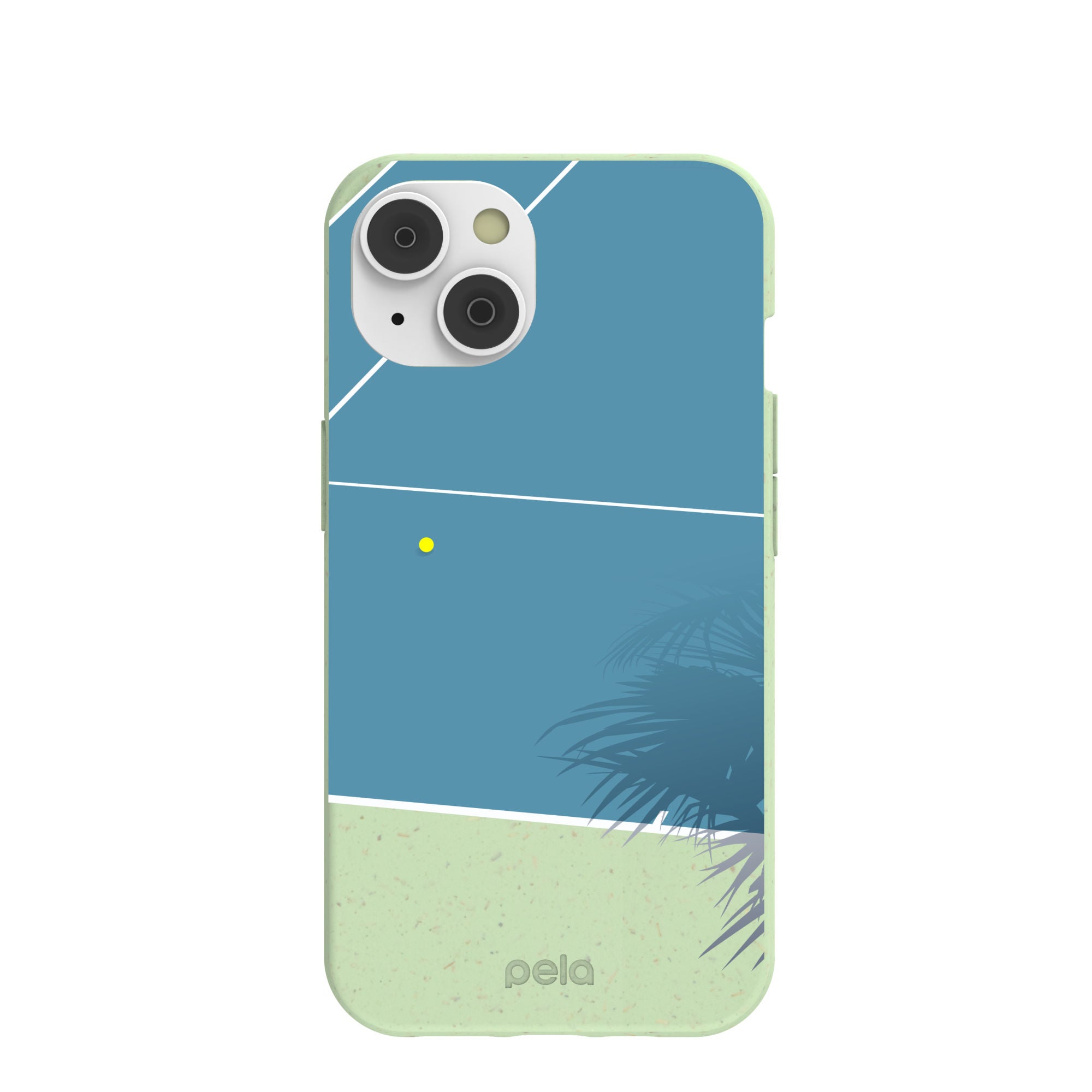 Sage Green Tennis Court iPhone 14/16e Case – Pela Case