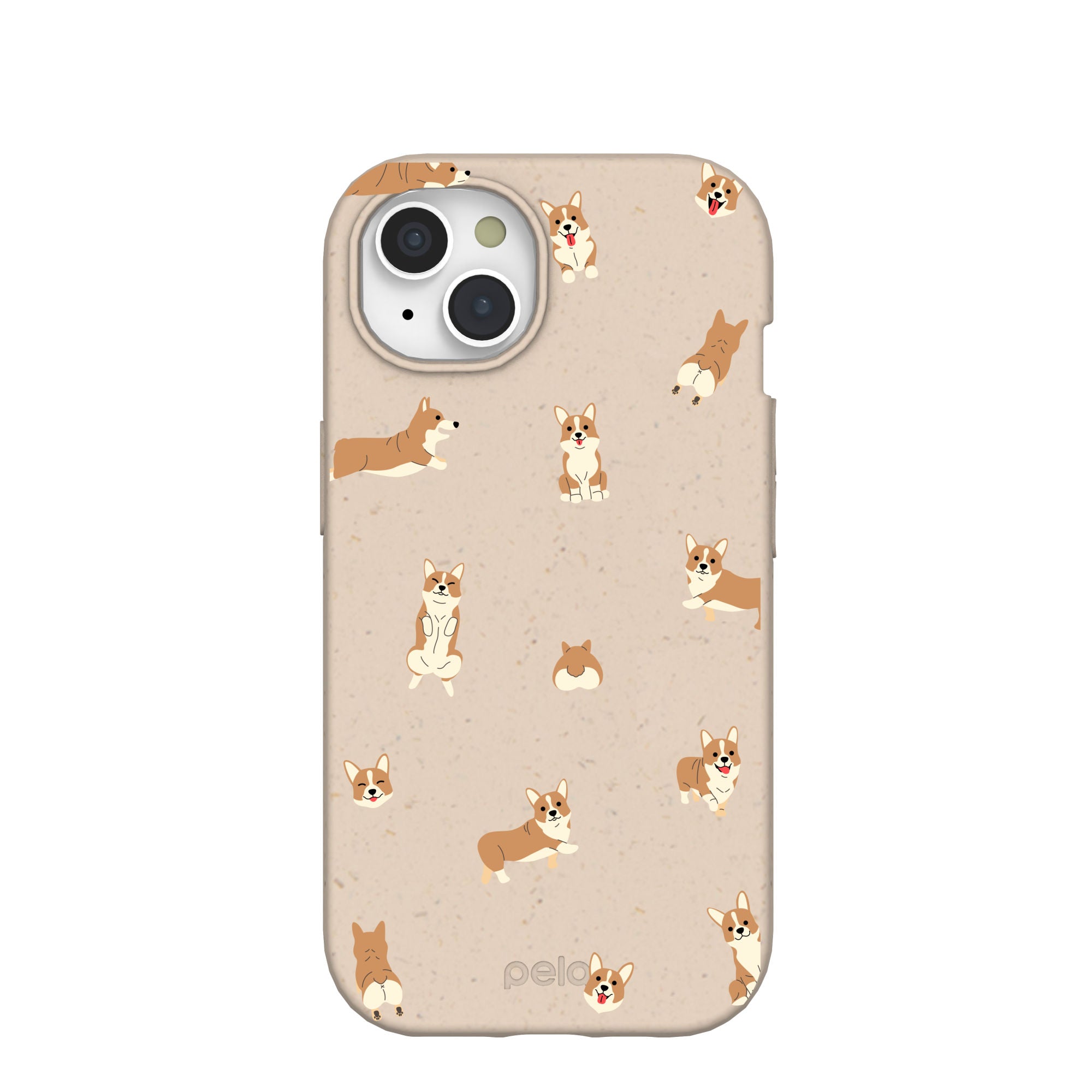 Seashell Corgi Cuties iPhone 15 Case – Pela Case