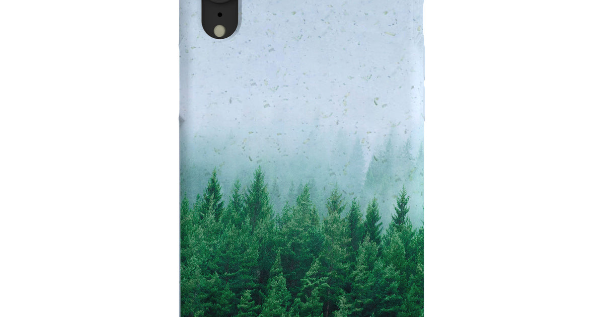 Powder Blue Forest Mist iPhone XR Case – Pela Case