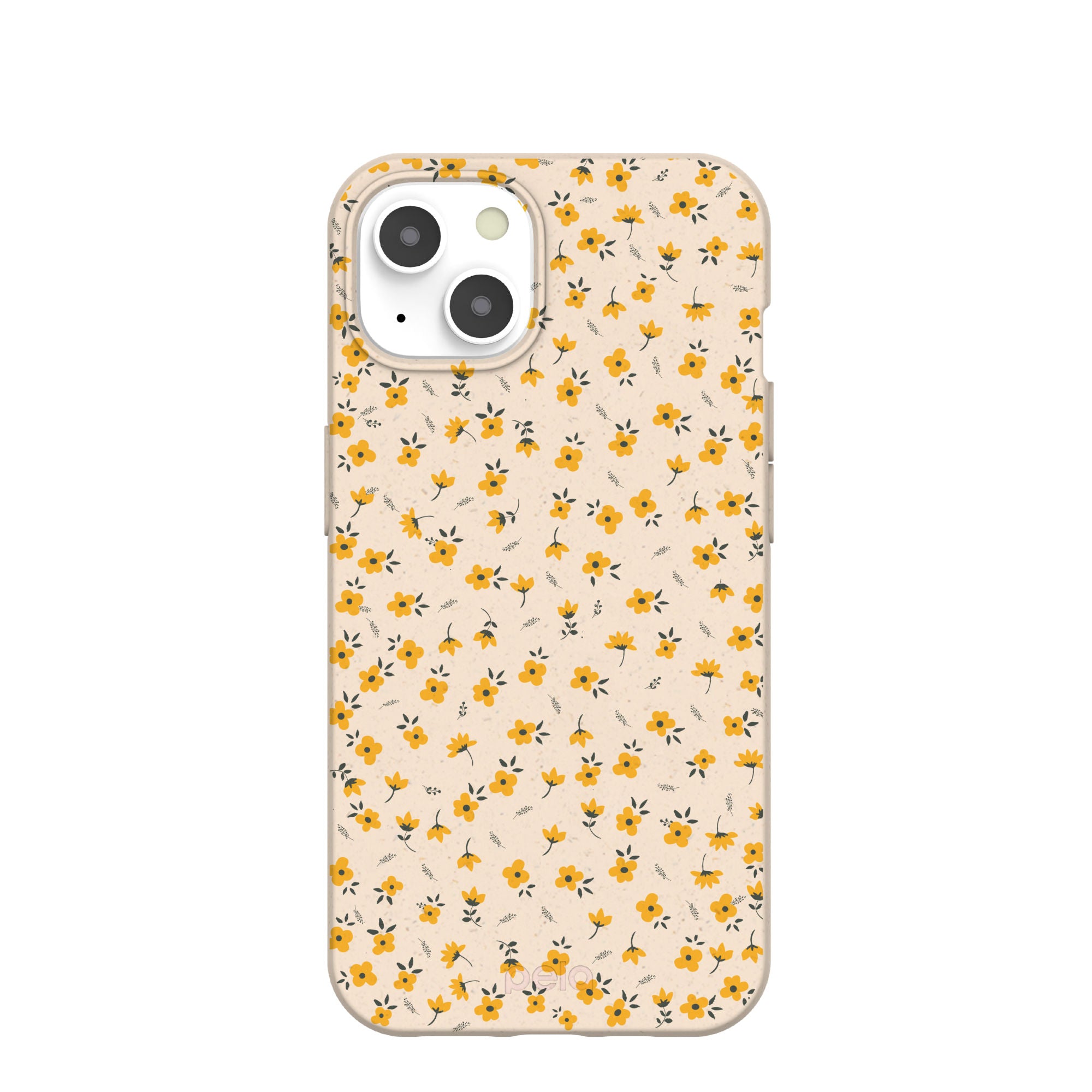 Seashell Little Yellow Flowers iPhone 13 Case – Pela Case