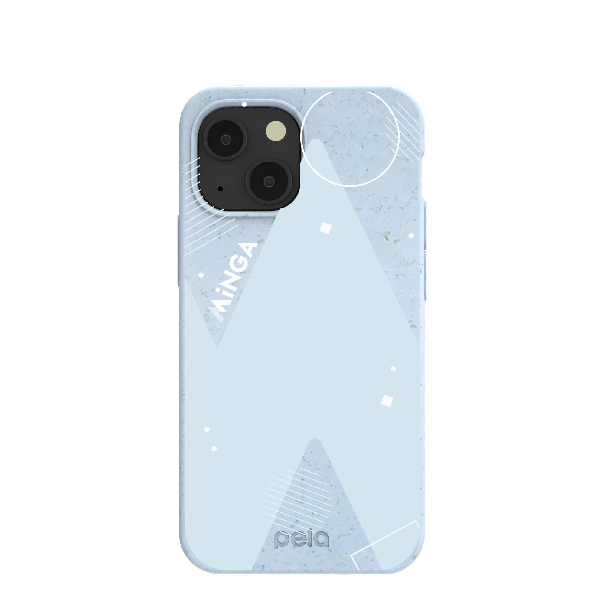 Powder Blue Minga Classic iPhone 13 Mini Case – Pela Case