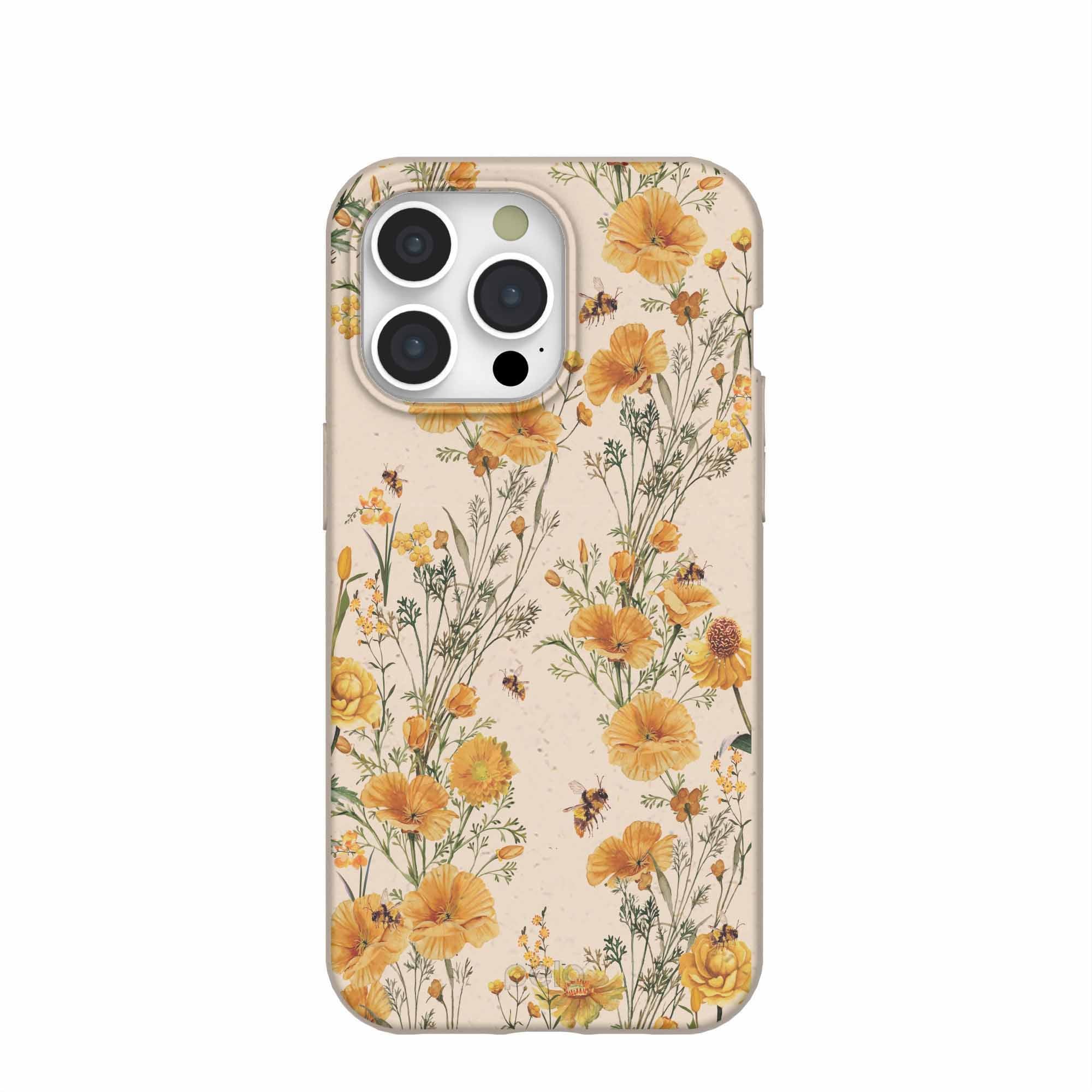 Seashell Vintage Bee iPhone 15 Pro Max Case – Pela Case